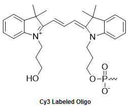 Cy3, Cyanine Fluorescent Dye Oligonucleotide Labeling