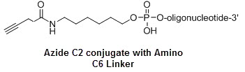 Azide C2 NHS Modified Oligo Synthesis