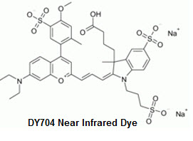 Dyomic DY-704 Near Infrared Dye Oligo Dye Labeling