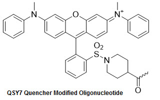 QSY 7® Quencher Oligonucleotide Modification